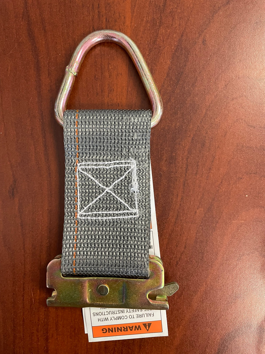 E-Track 6" Strap w/ D-Ring, 1000#, Kinedyne – J & J Trailers & Equipment