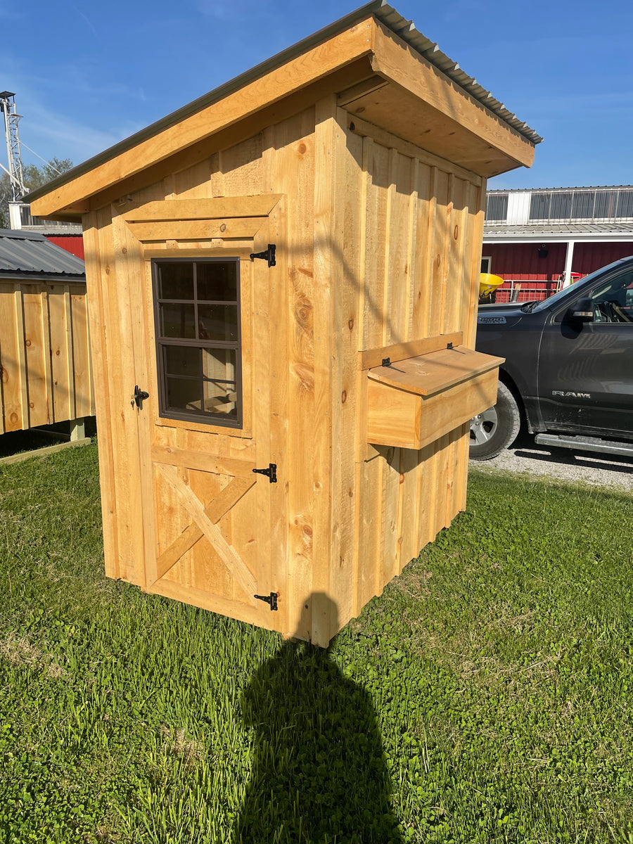4x6 Chicken Coop – J & J Trailers & Equipment