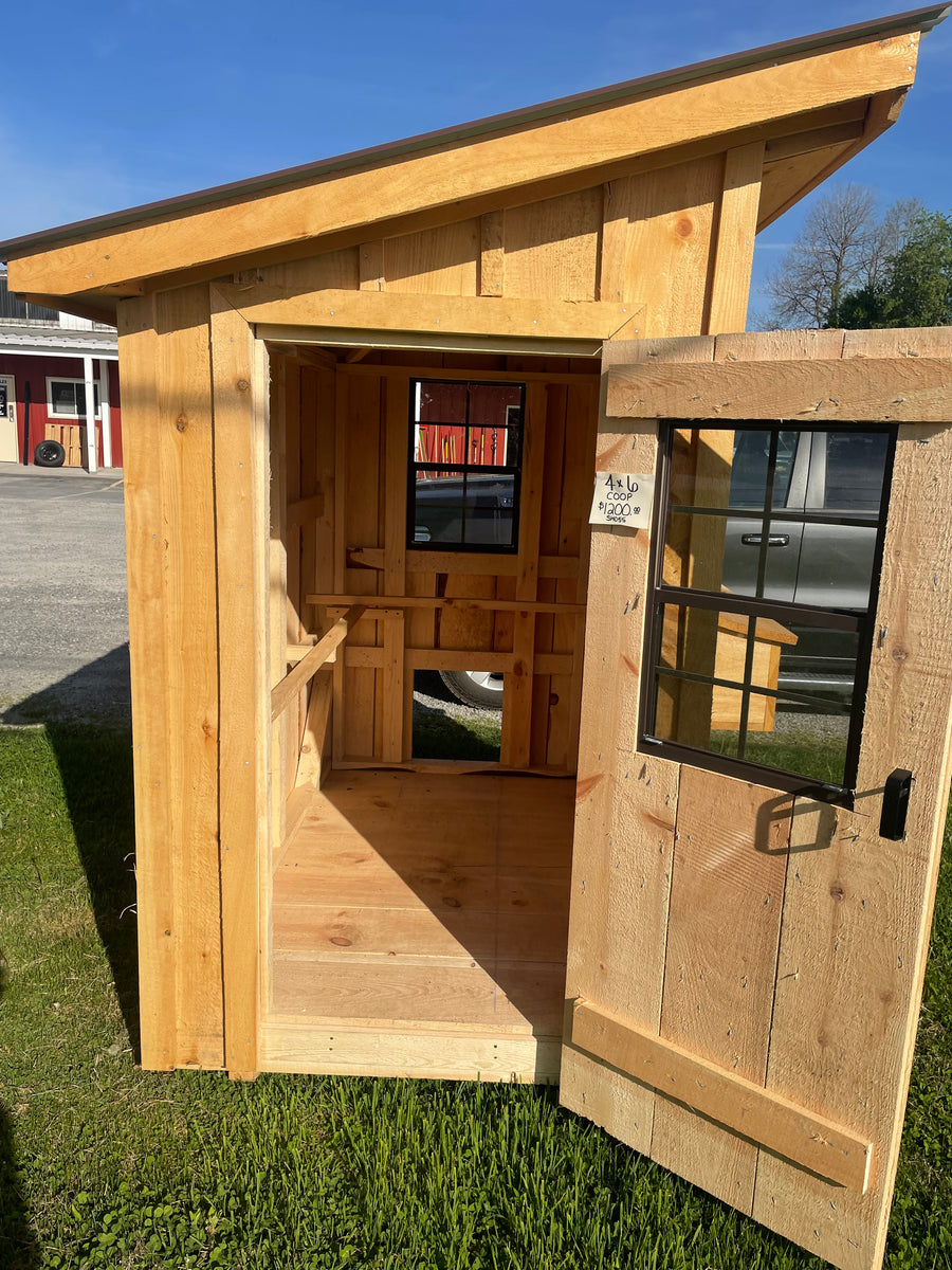 4x6 Chicken Coop – J & J Trailers & Equipment