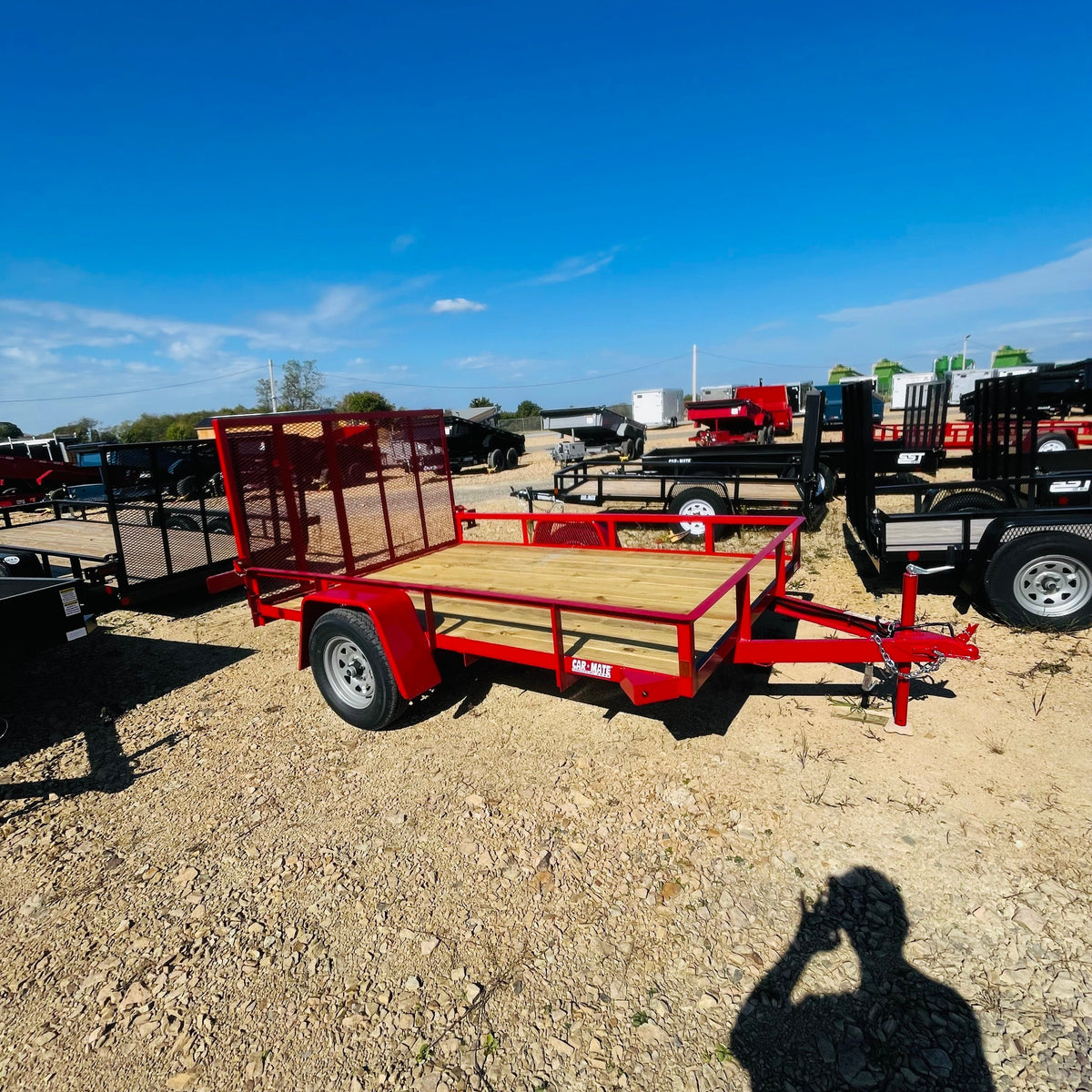2025 Car Mate 6x10 Angle Iron – J & J Trailers & Equipment