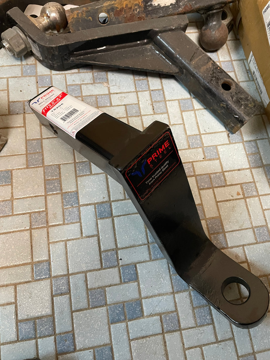 8" Drop Receiver, Prime, 12,000#, 1-1/4" Shank – J & J Trailers & Equipment