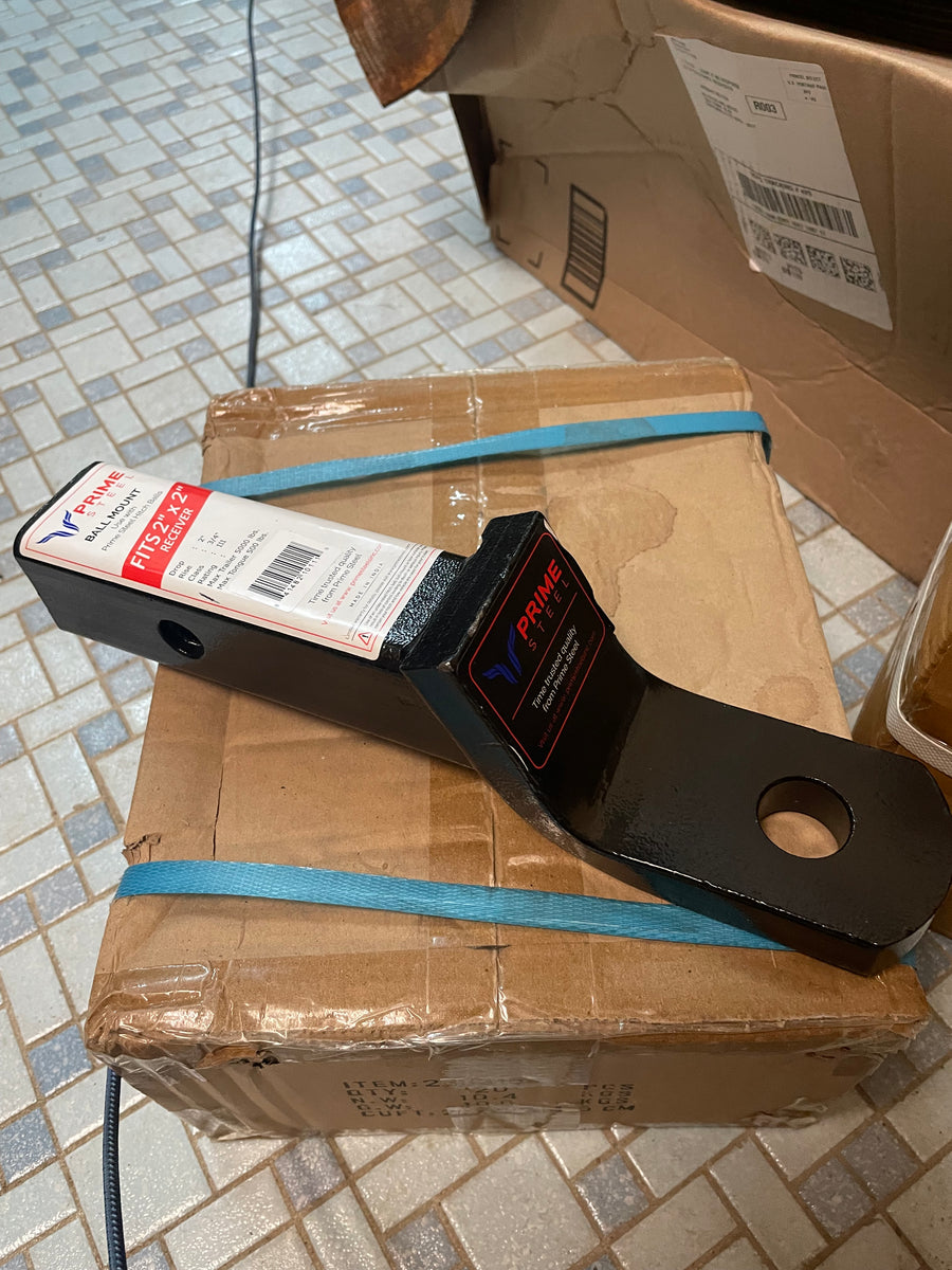 2" Drop Receiver, Prime, 5,000# – J & J Trailers & Equipment