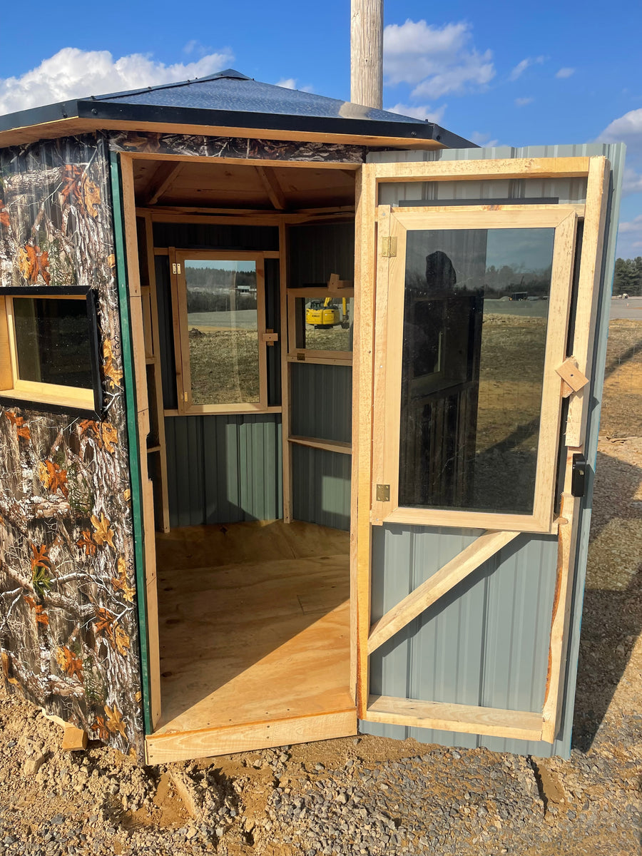 6X6 Camo Shanty – J & J Trailers & Equipment