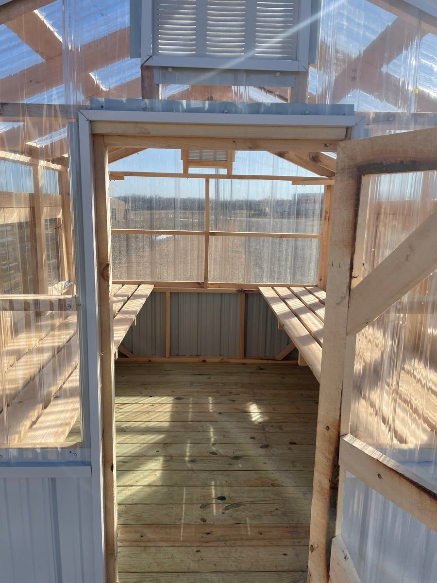 8x10 Greenhouse – J & J Trailers & Equipment