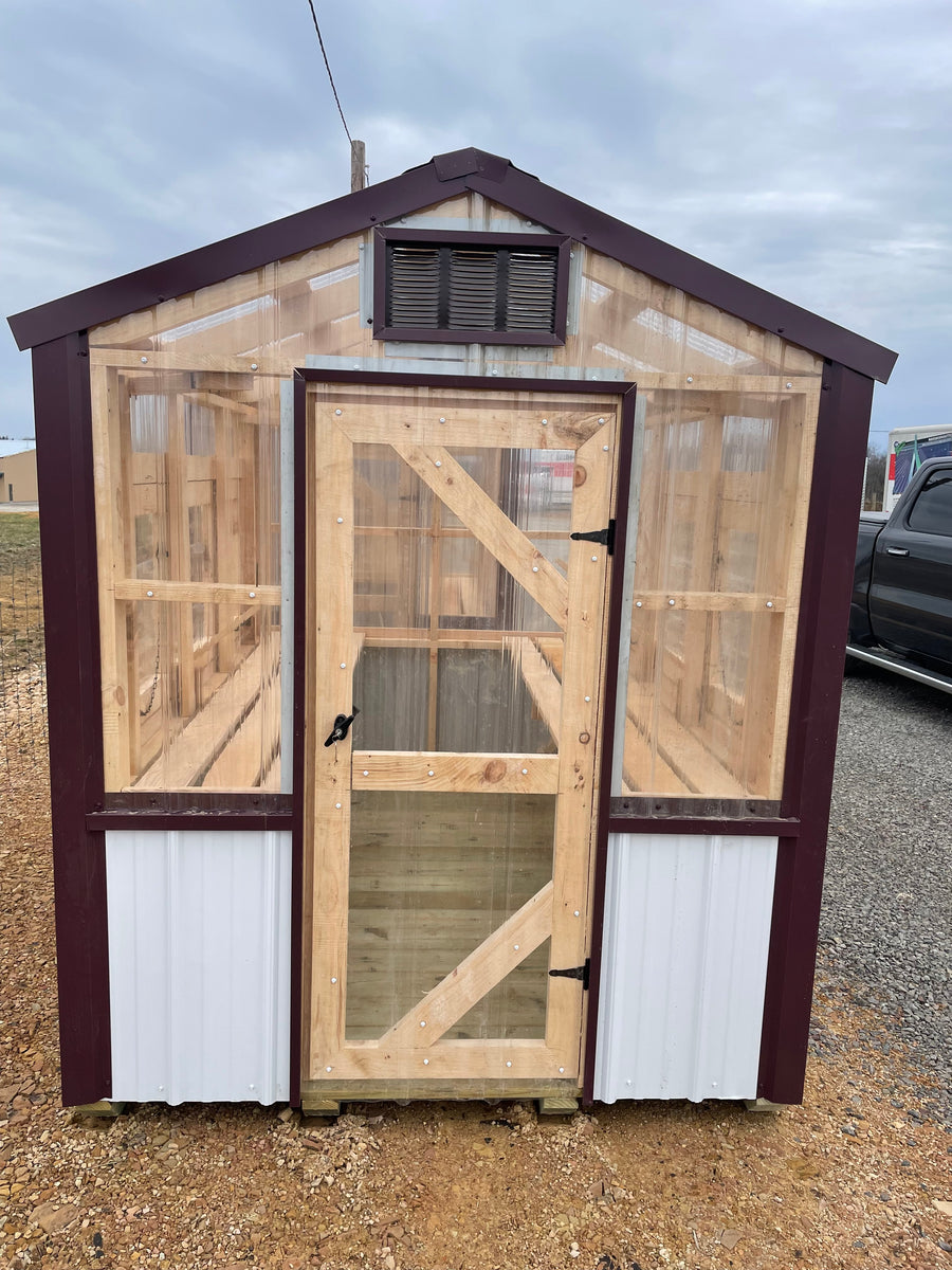 6x8 Greenhouse – J & J Trailers & Equipment