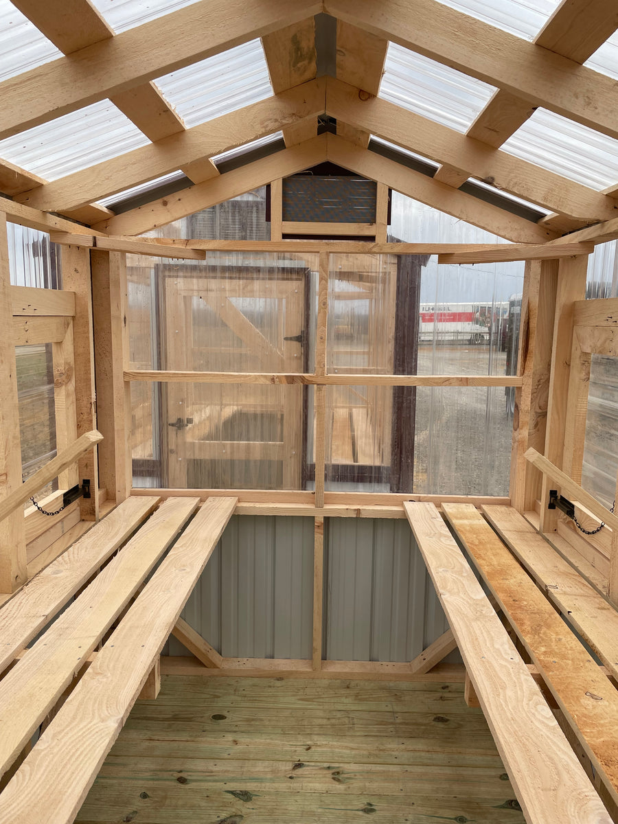 6x8 Greenhouse – J & J Trailers & Equipment