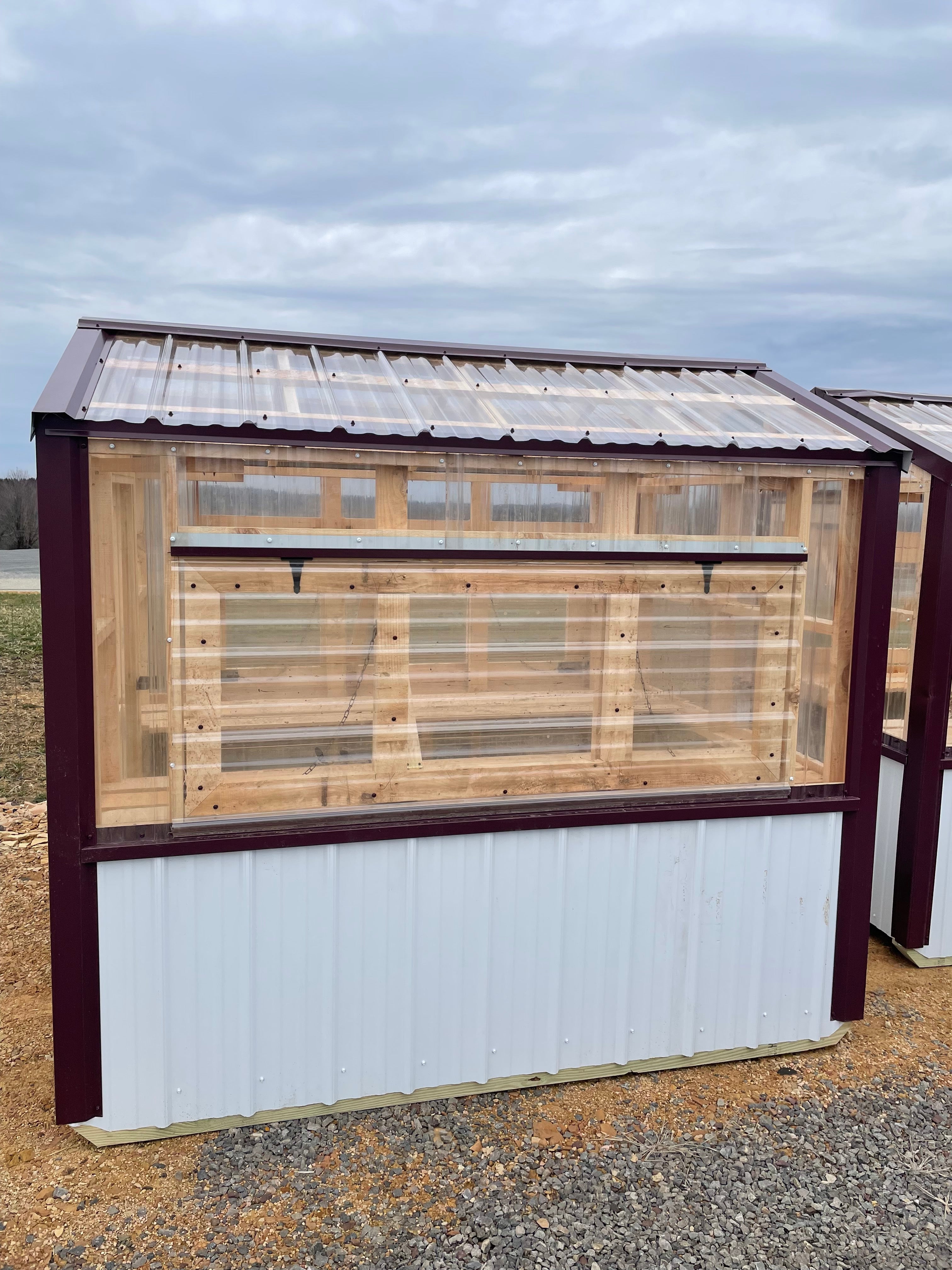 6x8 Greenhouse – J & J Trailers & Equipment